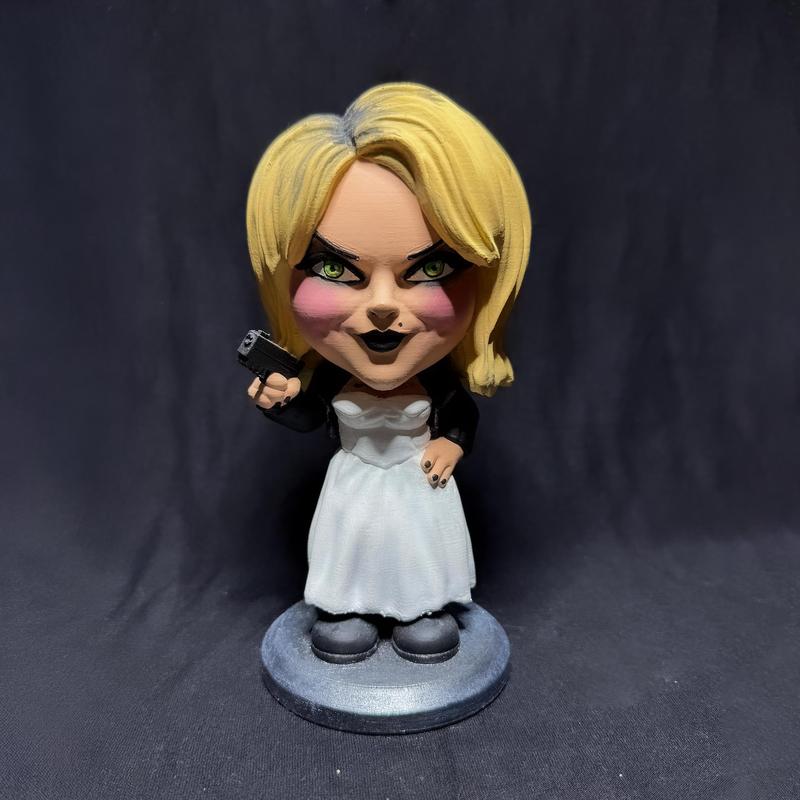 Tiffany Horror Figure – 3D Printed & Hand Painted - Bride of Chucky ...