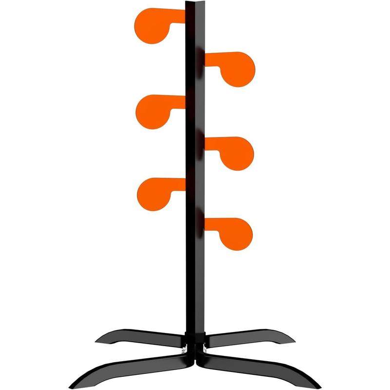 AR500 Dueling Tree Target Kit - Six Steel Paddles 4" x 1/4" Reactive ...
