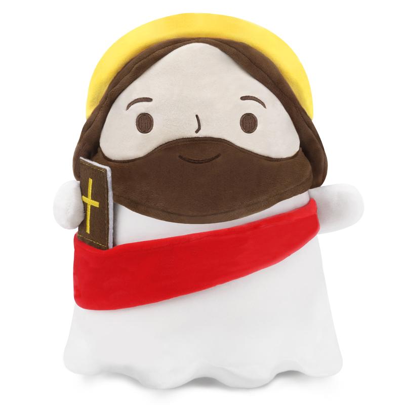 TikTokShopBlackFriday Jesus Plush Toy Huggable Stuffed Pillow Religious ...