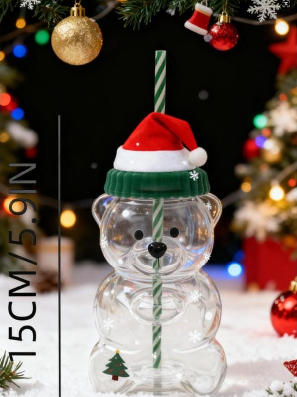 Viral Bearista cold Cup for 2025 Holiday Collection,Nostalgia Cute Bear ...