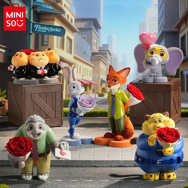 Disney Zootopia Flower Series Blind Box – 6 Characters (Judy, Nick ...