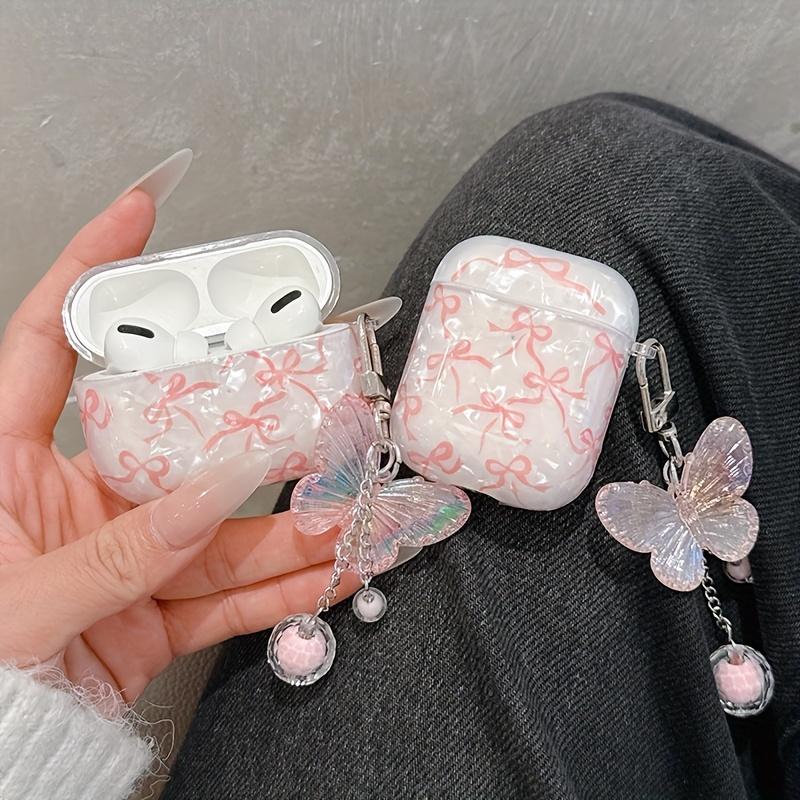 Suitable for Fourth Generation Wireless Earphone Case Cute Shell Pink ...