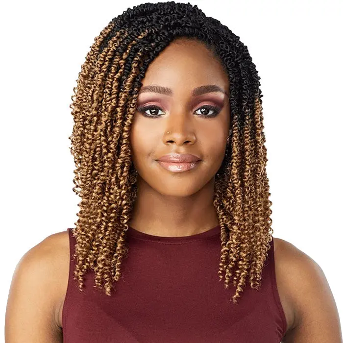 Sensationnel Lulutress Synthetic Crochet Braids 2x Skinny Passion Twist