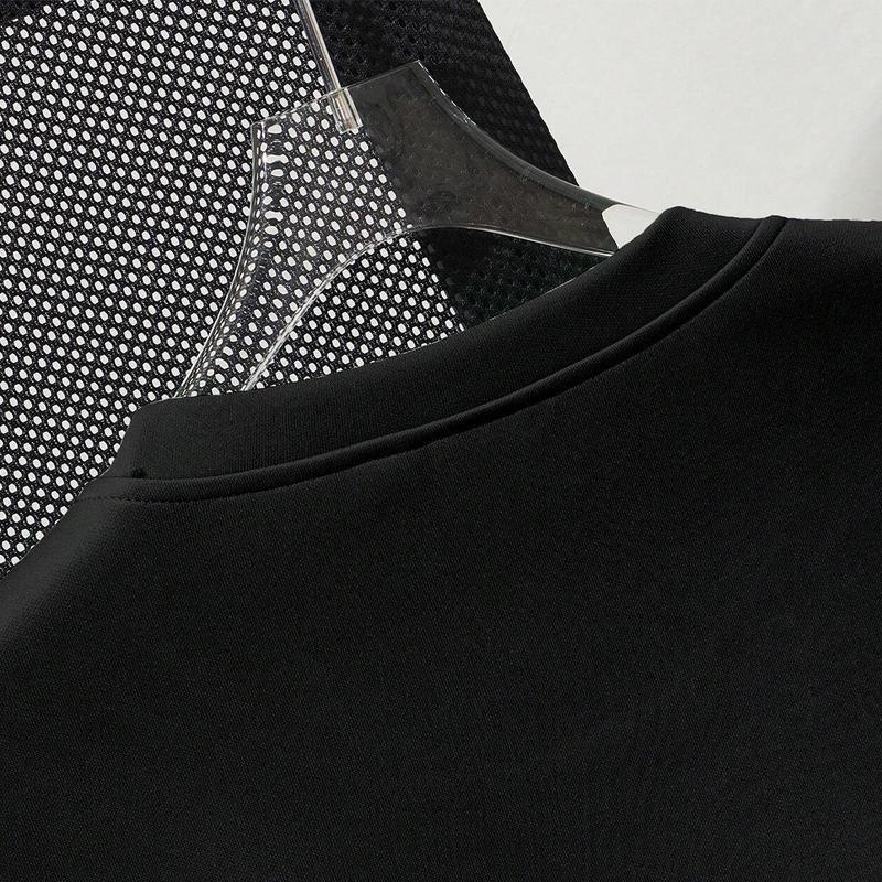 Comfort-Fit Cotton Tee – Men’S Crew Neck T-Shirt Featuring Trendy ...