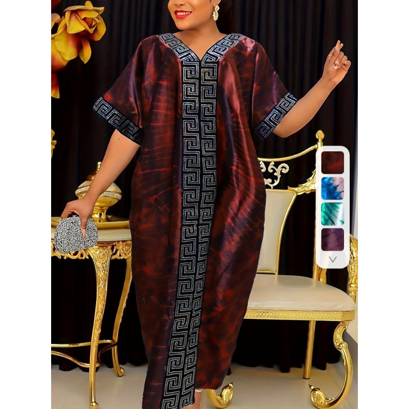 [Cultural Charm, Stylish Geometric Print] Elegant Middle Eastern ...
