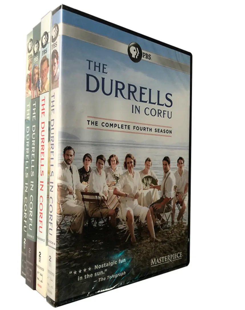 The Durrells Season 1-4 Complete TV Series 3 Discs BD Blu-ray All ...