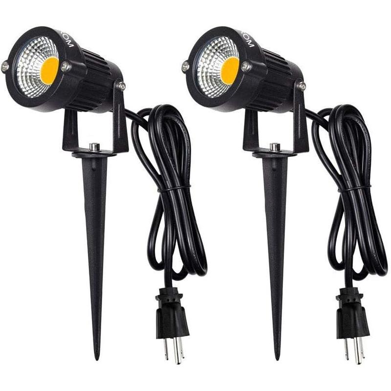 Landscape Outdoor,IP65 Waterproof Garden Spotlights,5W AC 120V - TikTok ...
