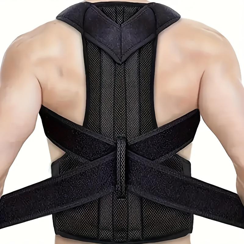 Posture Corrector for Men & Women | Adjustable Full BackSupport Brace with Shoulder Straightener ...