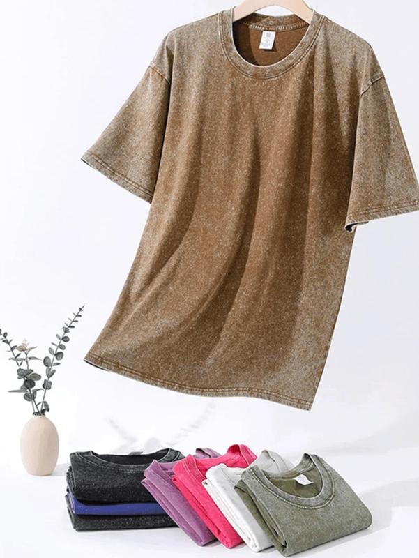 Men's 100% Washed Cotton T-Shirt with Holy Cross & Religious Spanish ...