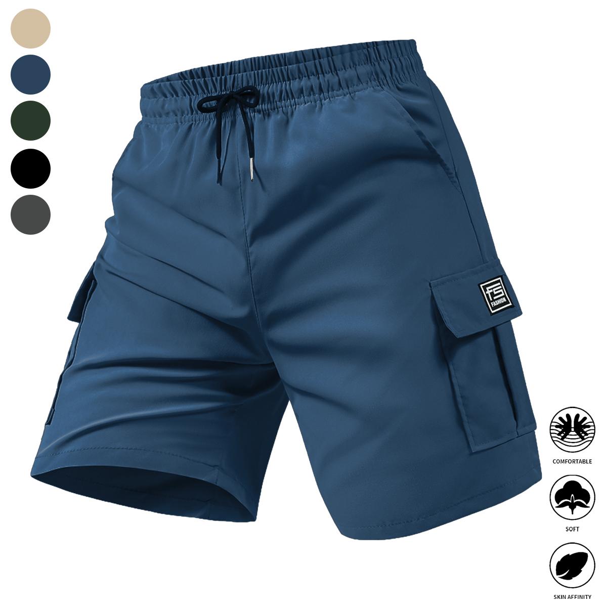 Pack of 4: men’s shorts, casual loose shorts, perfect choice, work ...