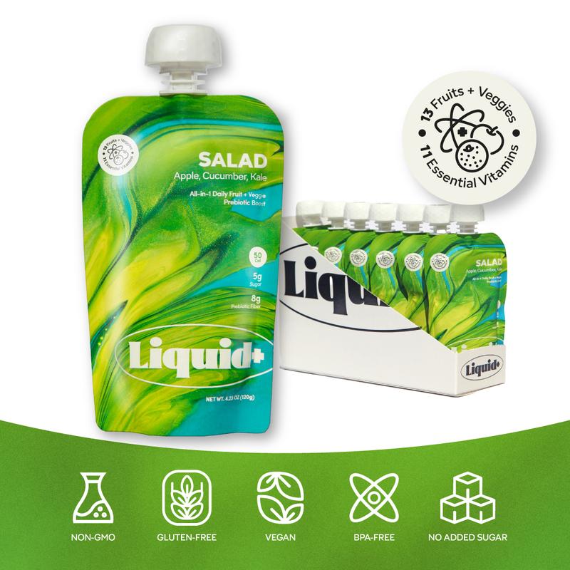Liquid Salad by Liquid+ | 13 Veggies + Fruits | Convenient Veggies | 7 ...