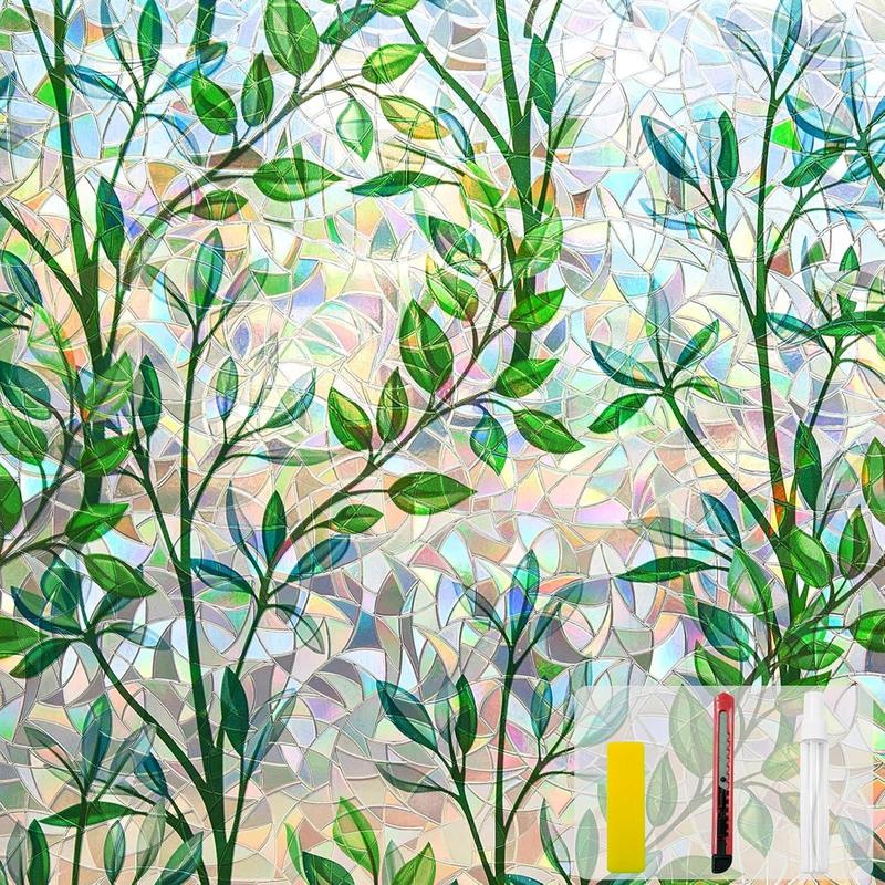 Window Privacy Film Stain Glass Window Film Rainbow Window Film Window ...