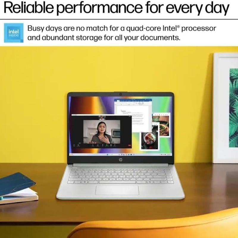 HP Business Portable Laptop, 14 Inch HD Display, Windows 11 Pro , Intel ...
