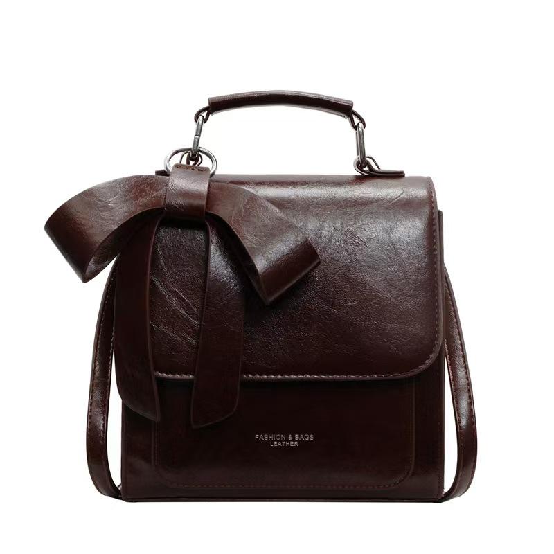 Bowknot Decorated Small Square Backpack for Women, New Arrival Niche ...