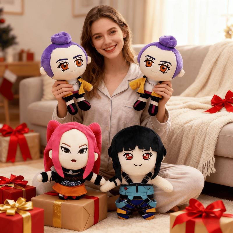 Kpop Demon Hunters Plush Toy, Soft Stuffed Doll Pillow, Perfect Gift ...