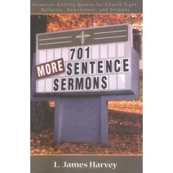 USED-701 More Sentence Sermons: Attention-Getting Quotes for Church ...