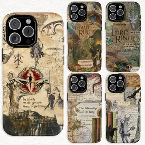 LOTR Phone Case Middle Earth Map Phone Case Lord of the Rings Rivendell ...