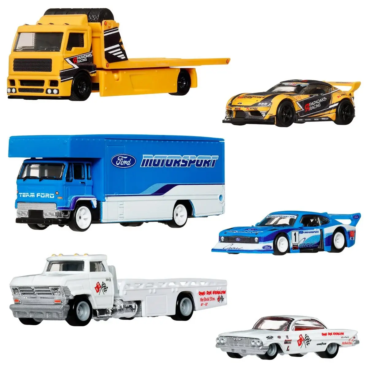 Hot Wheels 1:64 Team Transport 2025 J Case Assortment - FLF56-957J ...