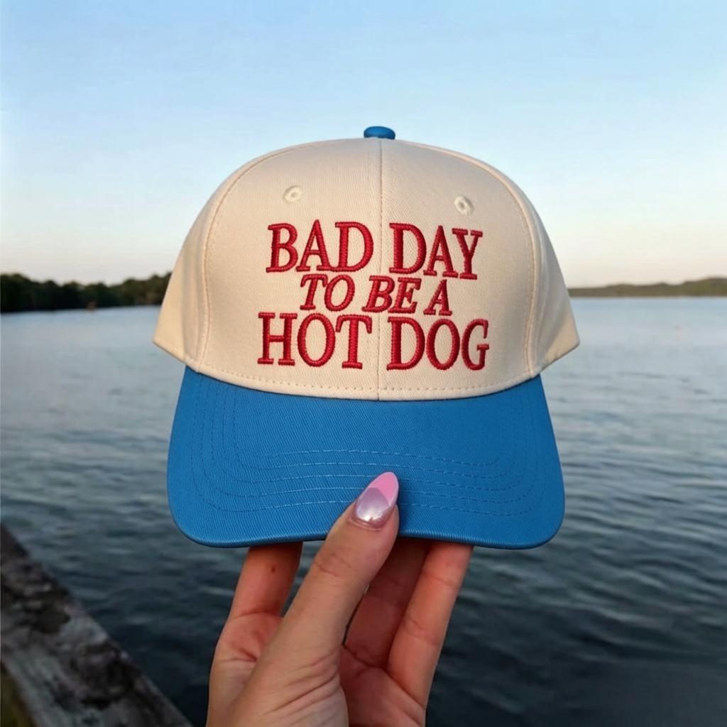 Unisex Patriotic 4th of July Funny "Bad Day To Be A Hot Dog" Meme ...