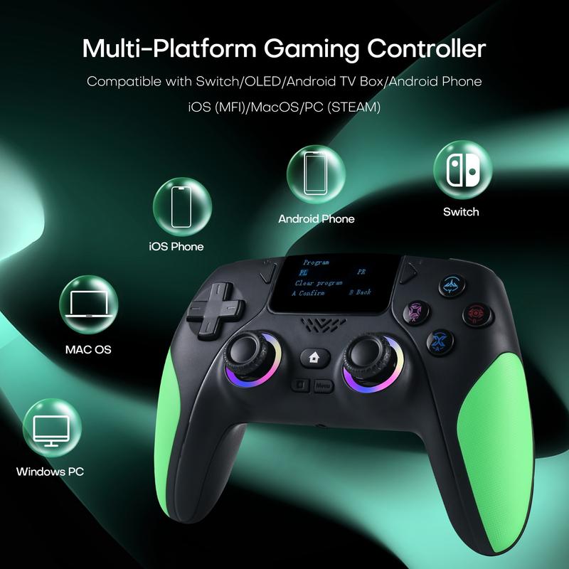 Wireless Game Controller, Esports Controller, Rechargeable Gaming ...