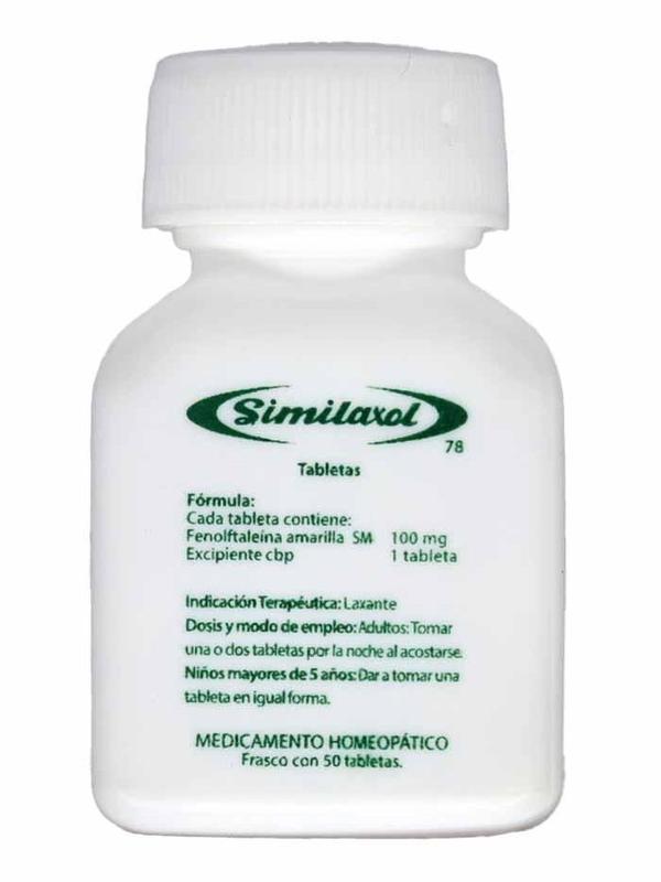 Similaxol Gentle Laxative Tablets - 50 Count Fast Acting Tablets for ...