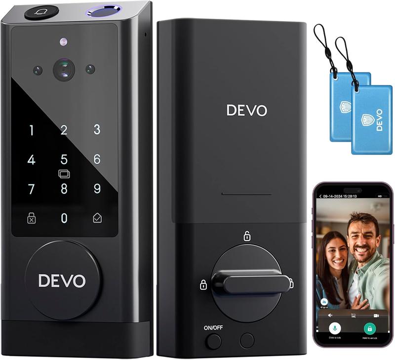 [Livestream Deal] Devo G1 Video Smart Lock, 3-in-1 Camera+Doorbell ...