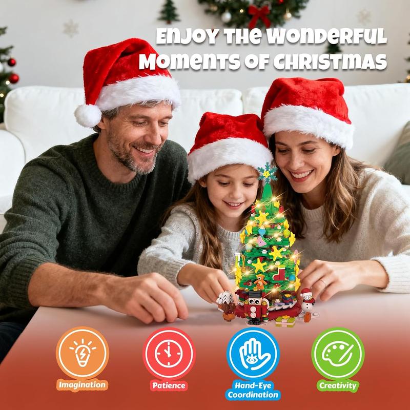 Advent Calendar 2025 Christmas Building Blocks Kit - Christmas Paradise ...