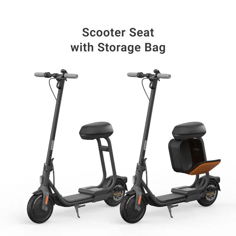 Original Multifunctional Seat With Bag For Ninebot by Segway MAX G2 G2E ...