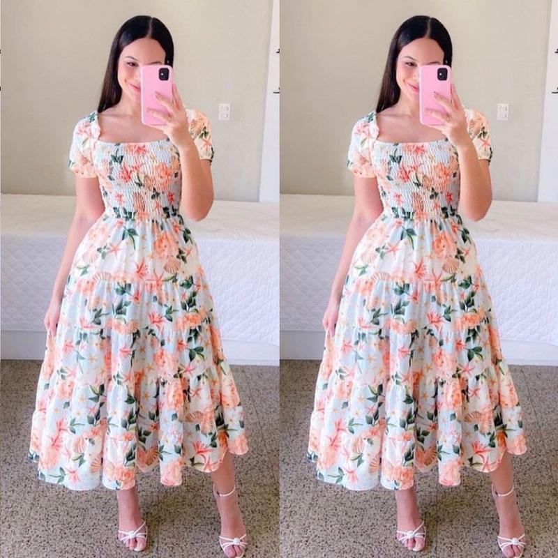 Women's clothing Spring and Summer New Fashion Butterfly Dress Artistic ...