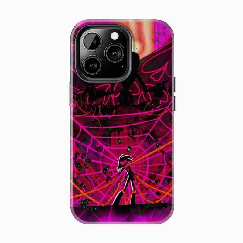 VivziePop's Hazbin Hotel Angel Dust Phone Cases, Phone Case for iPhone ...