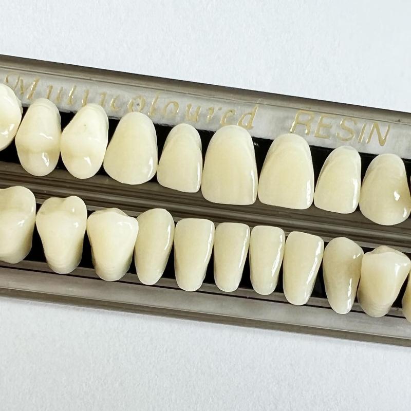 56 Pieces False Teeth Acrylic Resin Denture Tooth, Denture Tooth ...