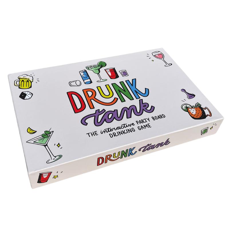 DRUNK TANK: Interactive Party Drinking Board Game with Dares and ...