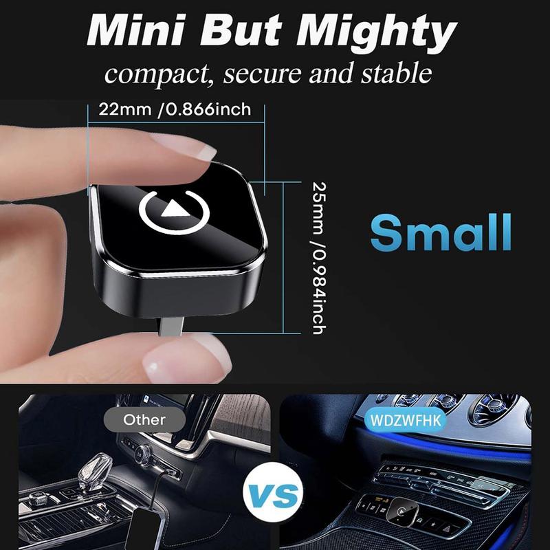 【YURNLV】2026 New Wireless CarPlay Adapter - iPhone & Android Compatible ...