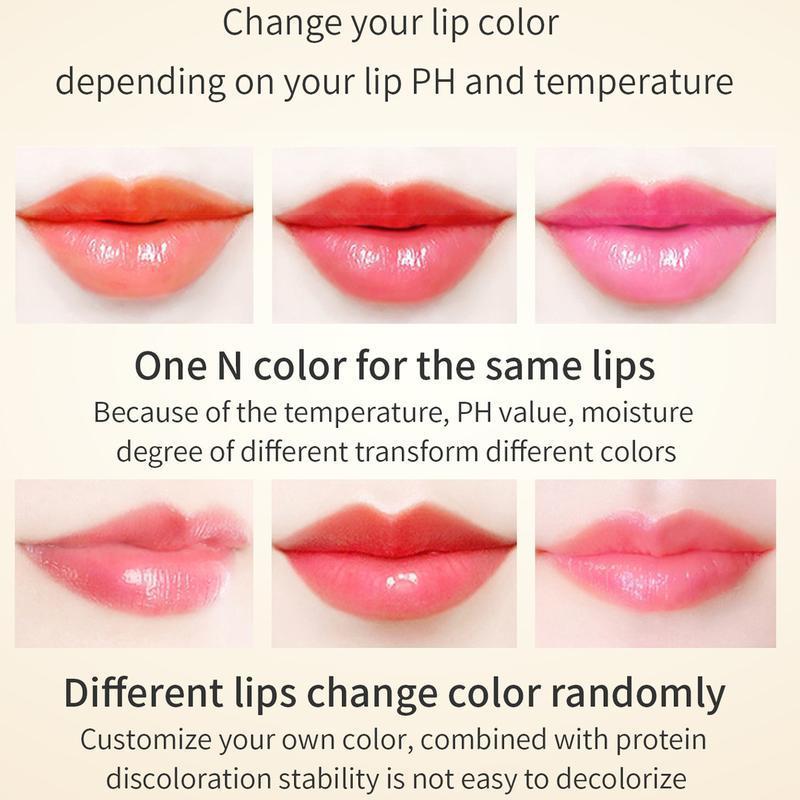 Petal Color-changing Balm, Long-lasting, Moisturizing, Not Easily ...