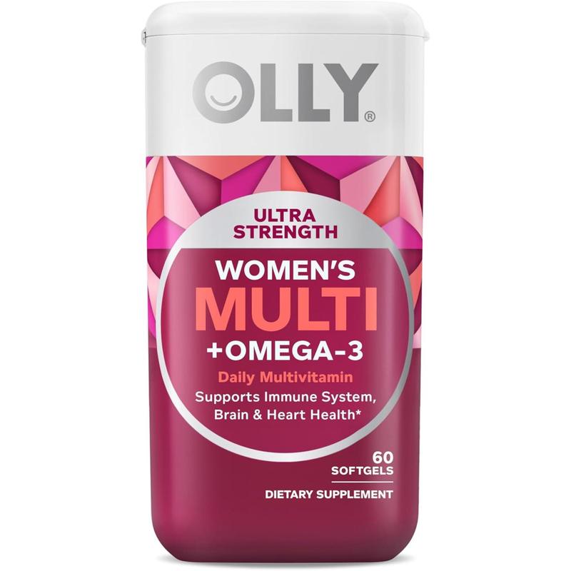 OLLY Ultra Women's Multi Softgels, Overall Health and Immune Support ...