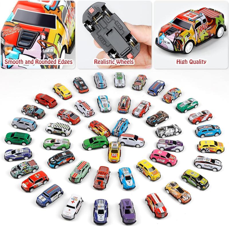 hot wheels ford mustang 【Black Friday】48 PCS Pull Back Race Cars ...