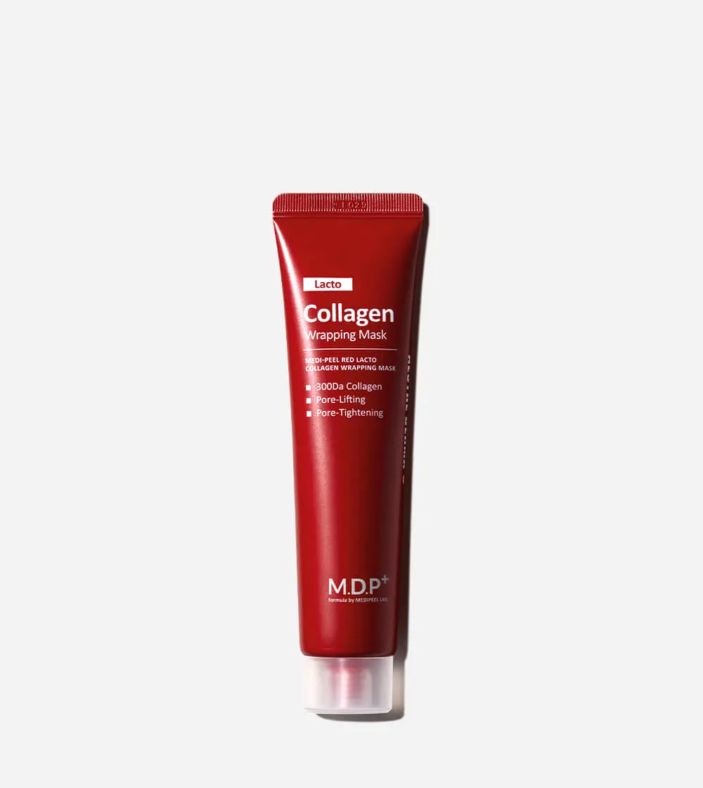 MDP RED LACTO COLLAGEN WRAPPING MASK - TikTok Shop