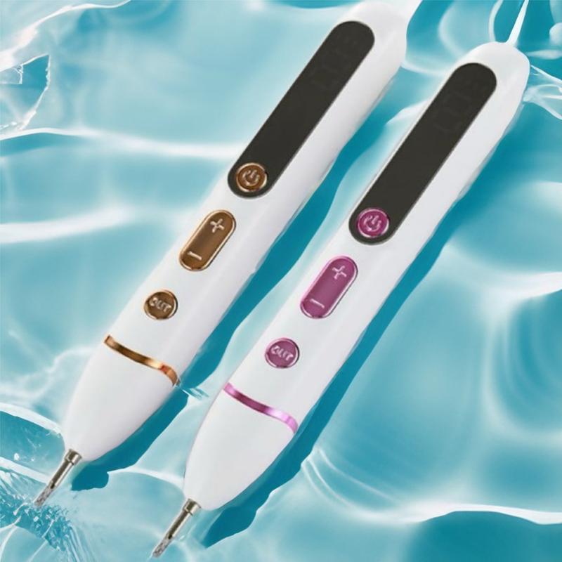 LCD Beauty Pen - Rejuvenating Facial Massager with Ultrasonic ...