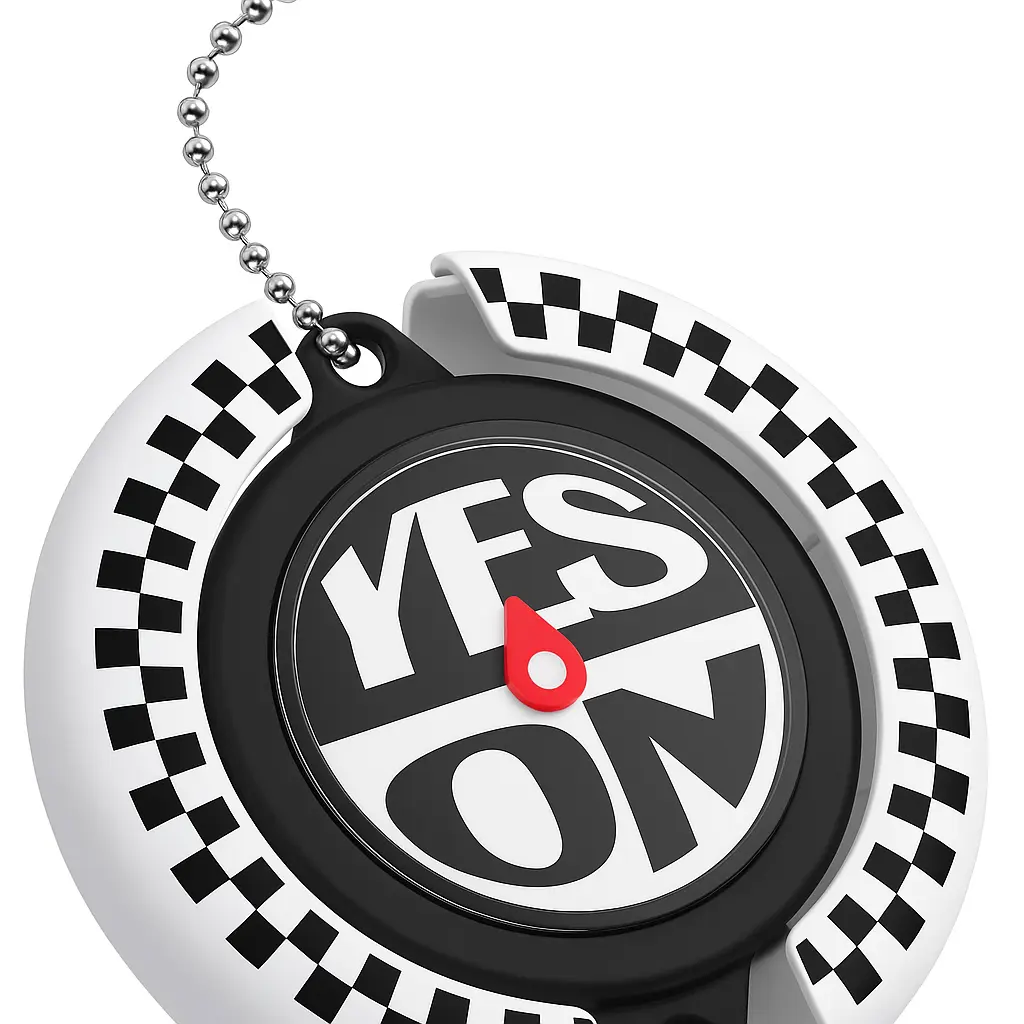 Decision Maker Spinner – Funny YES/NO Selector Wheel with Multiple ...