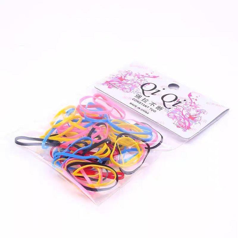 50PCS Upgraded Thickened Elastic Hair Bands For Women Girls Durable ...