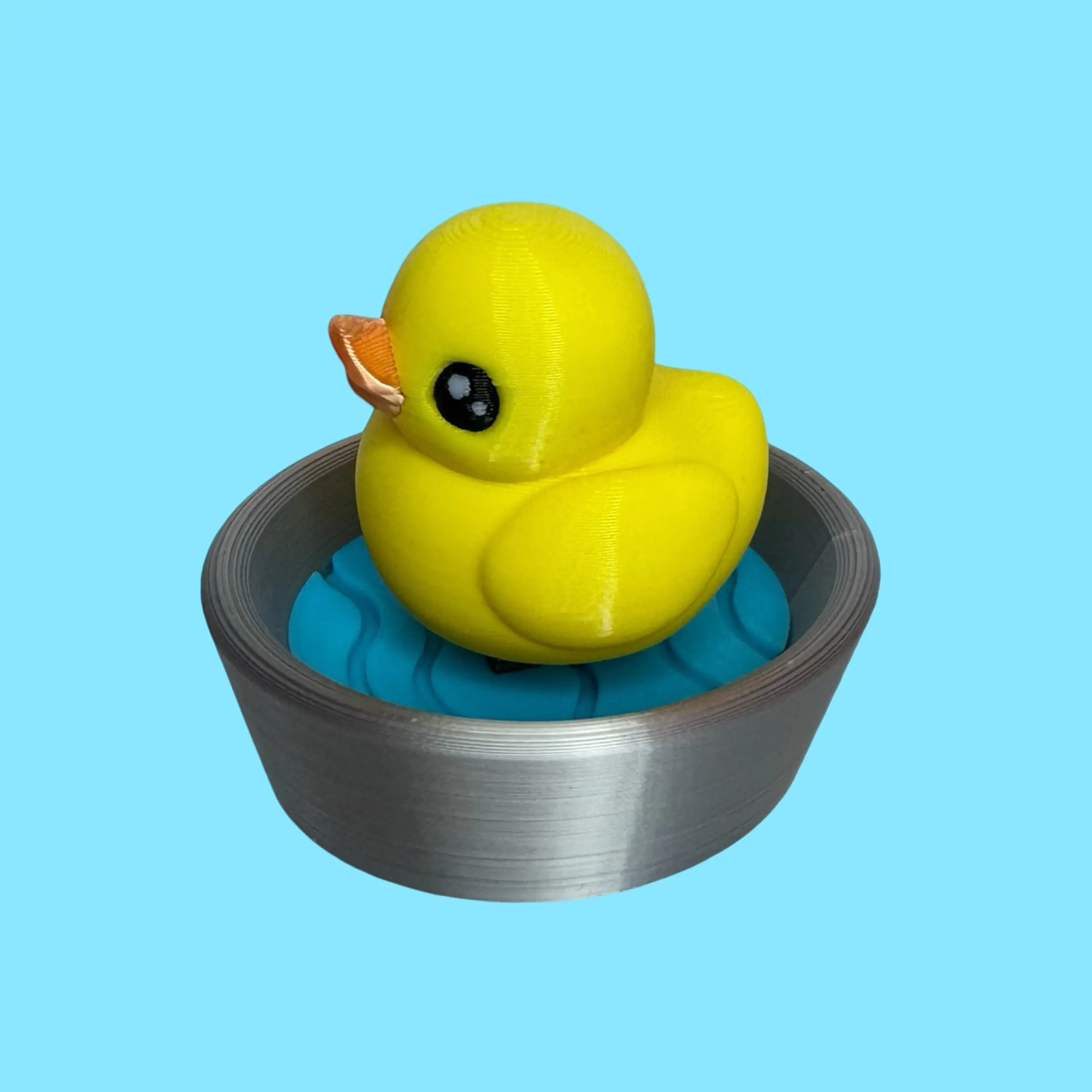 3D Printed Clicky Duck Ducky Clicker Figurine - TikTok Shop