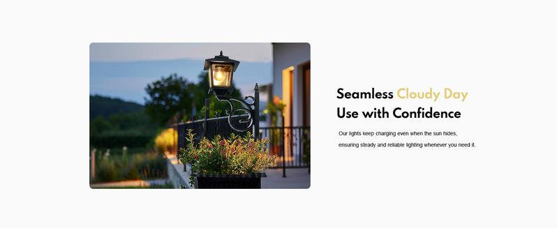 Hoodink 2 Pcs Solar Post Light With Planter, Room Decor For Easter ...