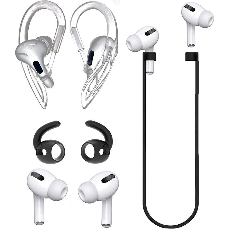 [Never Lose Your Air Pods Pro] Anti Slip Set, Ear Hook Compatible with ...