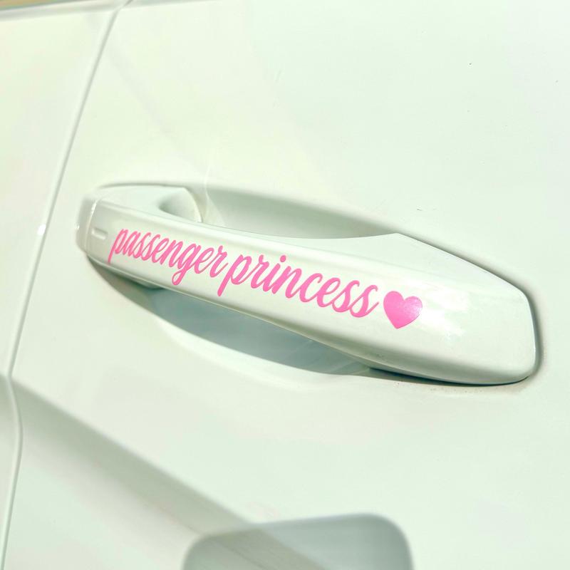 Mini Girlfriends Seat Custom Text Name Sticker for Car | Name Decal for ...
