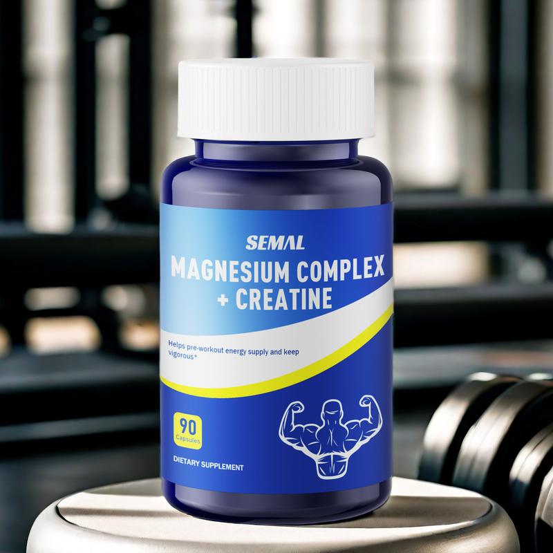 4Bottles-Semal Magnesium Complex+Creatine edible nutritional health ...
