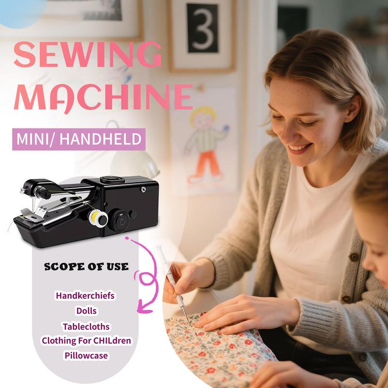 Household sewing machine, portable household sewing machine, with fast ...