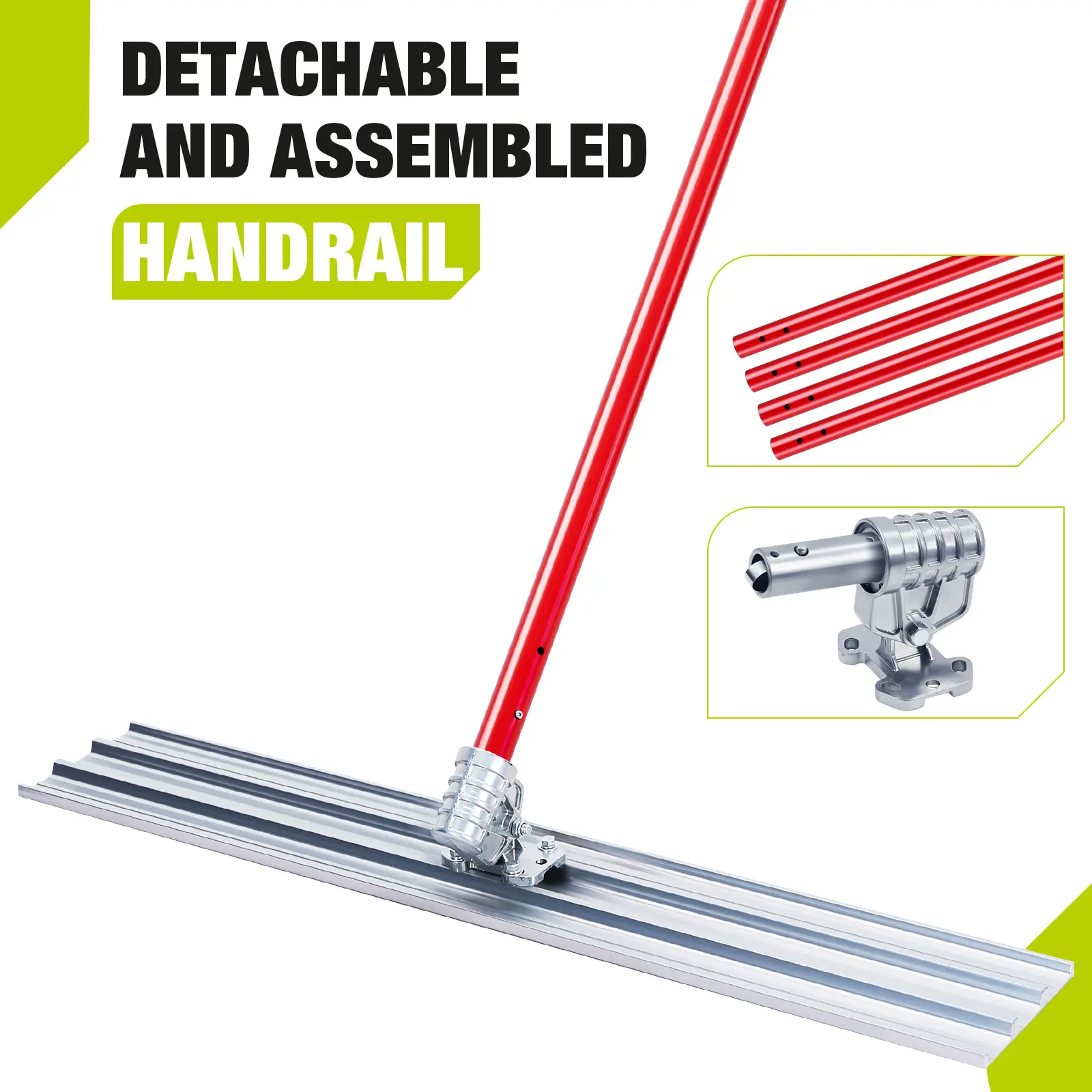 Professional Grade Magnesium Alloy Concrete Float Tool Set - 48×8 ...