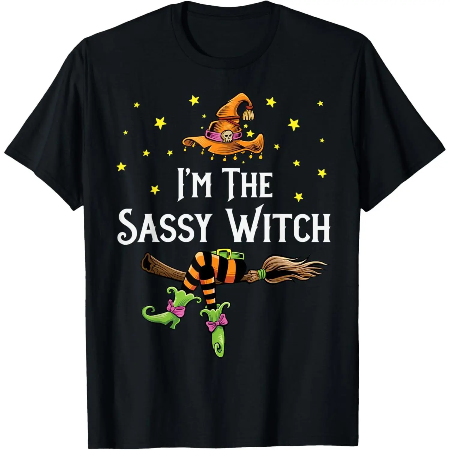 I'm the Naughty Witch Halloween Costume for Groups T-Shirt - TikTok Shop