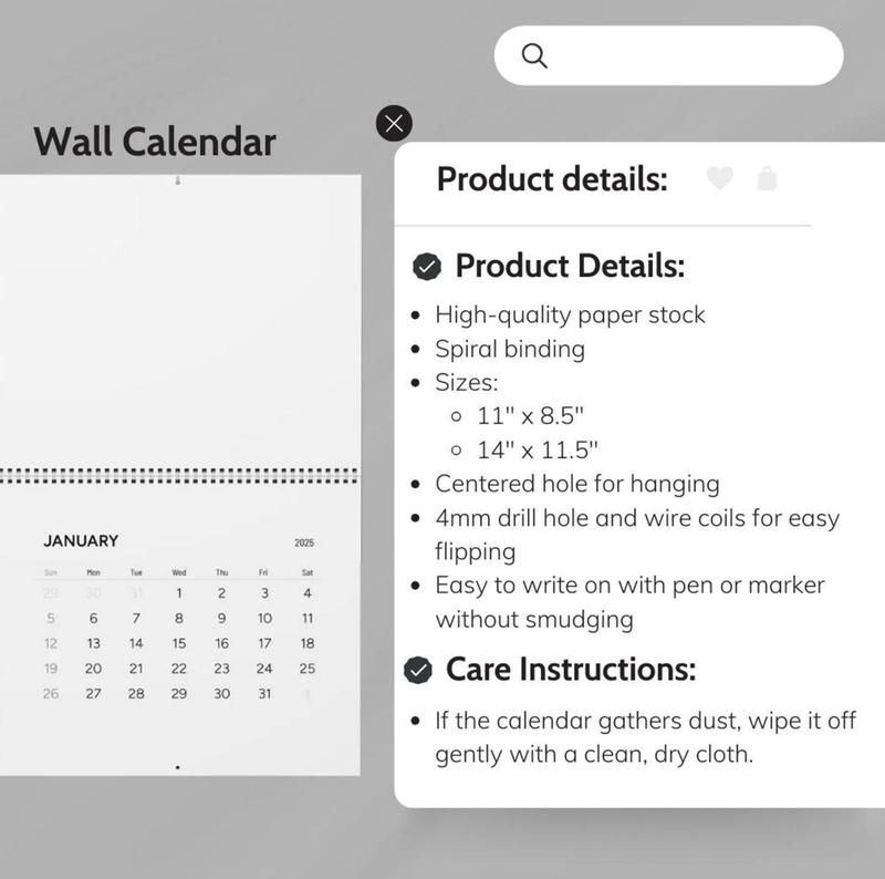 A Year Of Doctor Who 2026 Wall Calendar & Desk Calendar - Tardis with ...