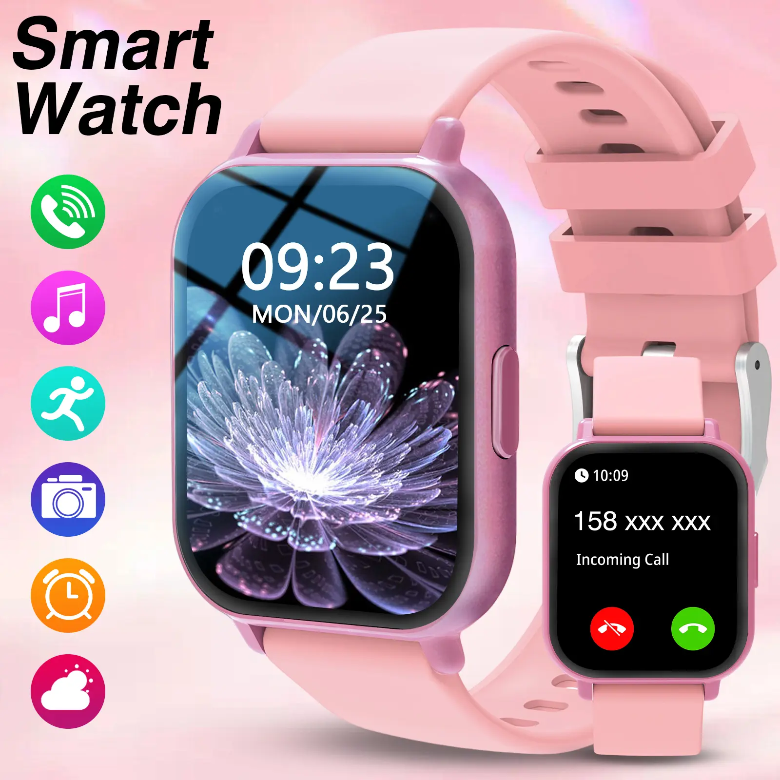Smart Smartwatch Wireless High-definition Call Watch with Alarm ...